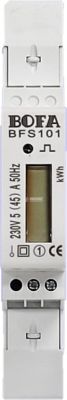 Електромер монофазен BFS101 електронен директен 1P+N 45A