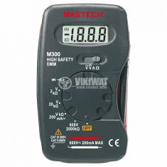 Pocket Mulimeter M300 LCD(2000) Vdc/Vac/Adc/Ohm VIKIWAT