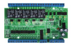 Контролер PLC 12in10out RS485 10 входа 12V÷24V 8 изхода