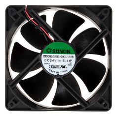 Fan 24V 120x120x38mm ball bearing 197.2m3h - VIKIWAT