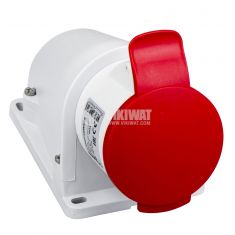 Industrial clutch female 32A 415V 3P PKF16W435 - VIKIWAT