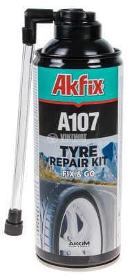 Tire repair spray Akfix A107 300ml - VIKIWAT