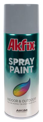 Universal spray paint grey gloss 400ml - VIKIWAT
