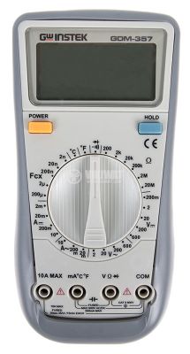 Digital Multimeter GDM-357 LCD(1999) Vdc Vac Adc Аac Ohm F °C