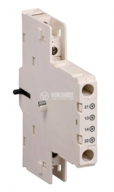 Auxiliary contact block GV3A01 NO NC 6A 600VAC right side