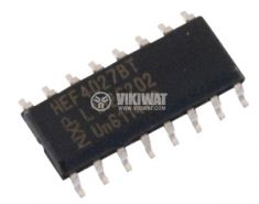 Integrated circuit 4027 Dual J-K Master/Slave Flip-Flop SOIC16