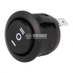 Rocker Switch 3-position R13112D02BB7 10A/250VAC hole size ф20.2mm