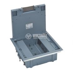 Floor box 12 modules built-in plastic Ecobox LEGRAND 0 881 71 - VIKIWAT