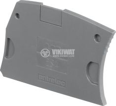 Terminal block end plate ES4 ABB 2.2mm - VIKIWAT