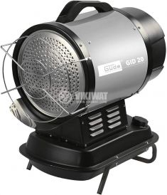 Diesel heater 20000W 230V 2.2 l/h black/grey GUDE GID 20 - VIKIWAT
