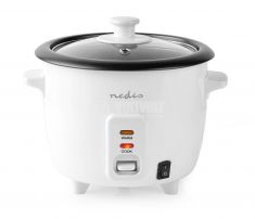Rice cooker 600ml 230V 300W white NEDIS KARC06WT - VIKIWAT