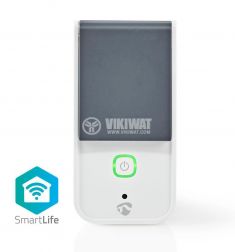 WiFi smart plug socket voice control 230V 3680W IP44 WIFIPO120FWT