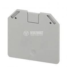 Terminal block end plate, 16mm2 - VIKIWAT