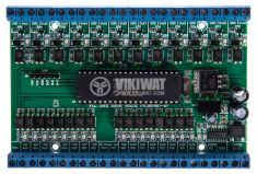 Контролер PLC 16 in 12 out RS232 PIC16F887 12~24V - VIKIWAT