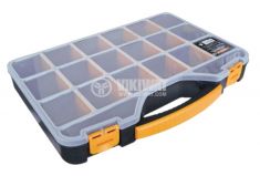 Tool box 18 inches 18 compartments 420x250х42mm - VIKIWAT