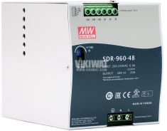 DIN rail power supply SDR-960-48 48V 20A 960W MEAN WELL - VIKIWAT