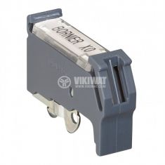 End stop LEGRAND 37513 for terminal block 12mm gray - VIKIWAT
