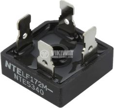 Bridge rectifier NTE5340 40A 200V single-phase - VIKIWAT
