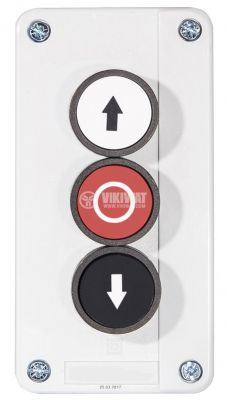 Triple Button Push B334 240 VAC 6 A SPST-NO NC NO vikiwat