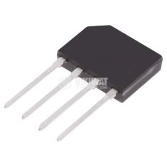 Bridge rectifier 2A 1000V RS207 LUGUANG ELECTRONIC - VIKIWAT