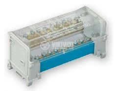 Distribution terminal block BR132.63 2P 63A 750V - VIKIWAT