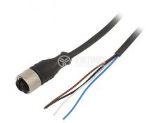 Sensor cable XZCP1141L5 4пина 5m M12mm - VIKIWAT