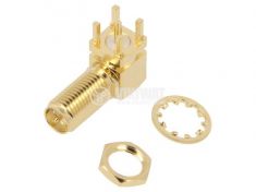 Connector SMA reverse 90° angled - VIKIWAT