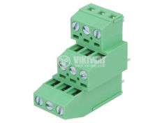 PCB terminal block 9 pins, 10А, 3.81mm - VIKIWAT