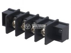 PCB terminal block 4 pins, 32А, 9.5mm - VIKIWAT