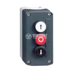 Triple push button 240VAC 3A SCHNEIDER XALD324 - VIKIWAT