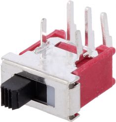 Switch 3 positions, 1.5A/250VAC, SP3T, ON-OFF-ON, THT - VIKIWAT