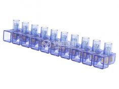 Luster terminal polycarbonate 10-pole 4mm2 32A 450V blue - VIKIWAT