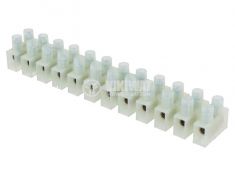 Luster terminal polyamide 12-pole 6mm2 41A 400V transparent - VIKIWAT