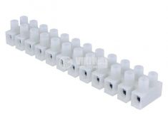 Luster terminal polyamide 12-pole 4mm2 32A 450V transparent - VIKIWAT