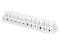 Luster terminal polyamide 12-pole 2.5mm2 24A 450V transparent