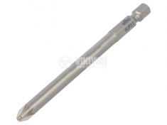 Screwdriver bit cross PlusMinus type PZ SL/PZ2 90mm - VIKIWAT
