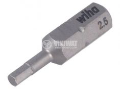 Screwdriver bit hex HEX 2.5mm 25mm - VIKIWAT
