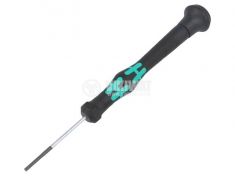 Screwdriver WERA.05117993001, slot, steel - VIKIWAT