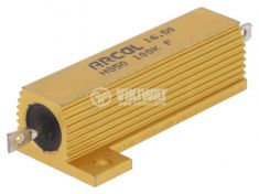 Resistor 100 kohm, 50W, ±1%, wire • Resistors | VIKIWAT
