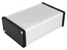 Box with panel aluminum gray 1455N1602 - VIKIWAT