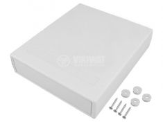 Box with panel ABS gray KM-190G - VIKIWAT