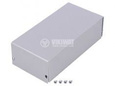 Box universal aluminum gray 4/B.1 - VIKIWAT