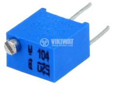 Trimmer potentiometer 100kohm 250mW - VIKIWAT