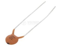 Ceramic capacitor 10pF 100V ±10% THT - VIKIWAT