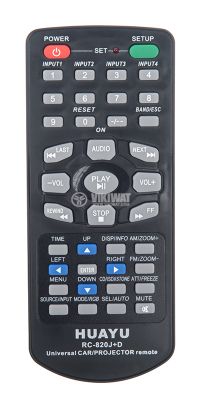 Universal remote control RC-820J D HUAYU