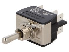 Toggle switch C3972BB DP3T (ON)-OFF-(ON) - VIKIWAT