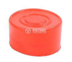 LAY button silicone protection cap BA-R-G red VIKIWAT.com