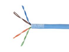 Cable UTP, CAT6, 4x2x23AWG, copper cores - VIKIWAT