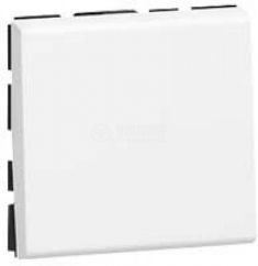 Light switch one-way single 6A 250V for built-in white 77040 - VIKIWAT