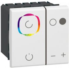 Light switch dimmer RGB 10A for built-in white 78403 - VIKIWAT